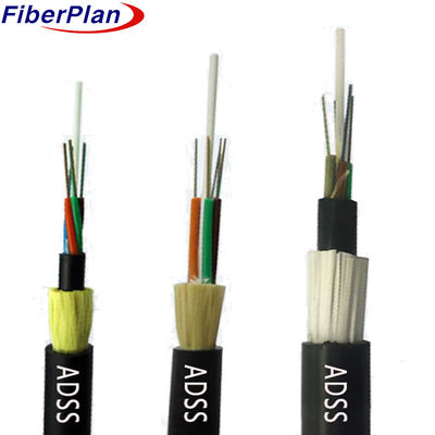 Cables de fibra óptica ADSS de doble envase de alto rendimiento